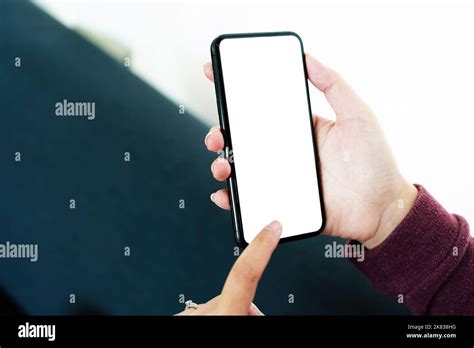 Shopping Meeting Information Searching Asian Woman Using A White