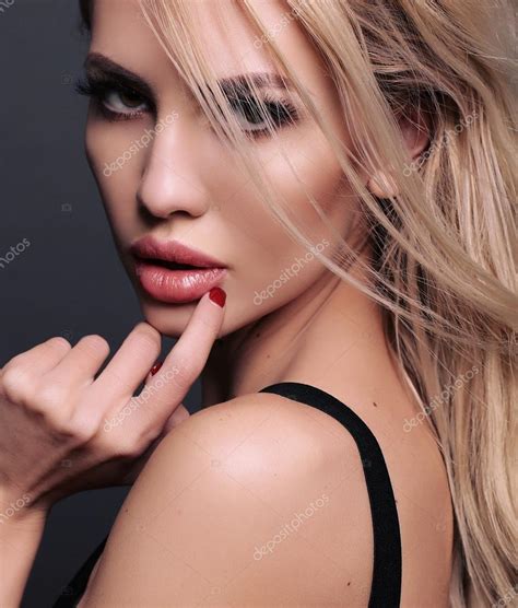 Photo Of Beautiful Sexy Woman With Blond Hair Stock Photo Slava
