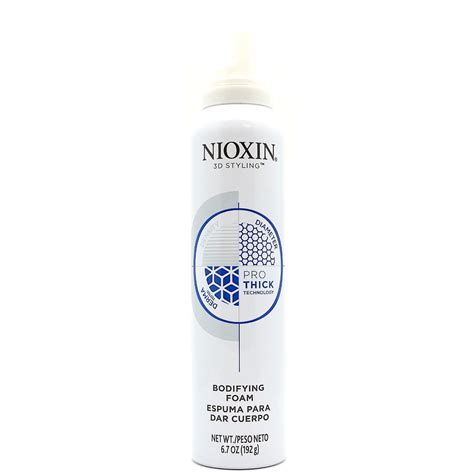 Nioxin 3d Styling Bodifying Foam Discontinued Beauty Supply Outlet
