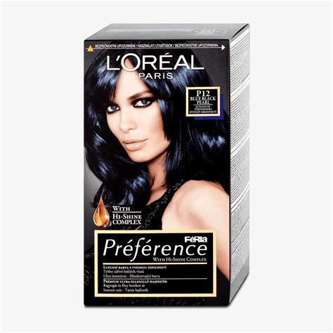 Blue Black Hair Color Loreal Warehouse Of Ideas