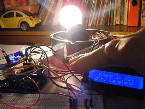 arduino tehniq ac light dimmer with arduino