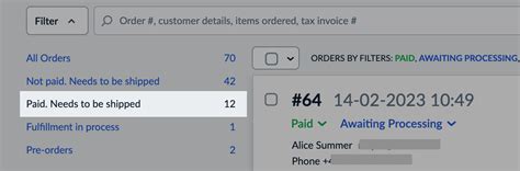 searching and filtering orders ecwid help center