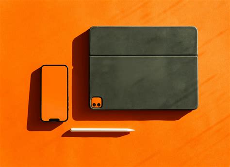 Dark Background With Laptop Black Mobile Phone Black Notebook And
