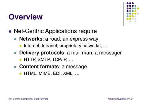 Ppt Net Centric Computing Content Formats Powerpoint Presentation Free Download Id6013364