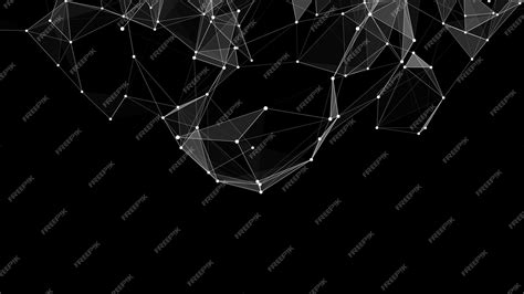 Premium Vector Global Network Connections Abstract Vector Neural Networks Cyberspace
