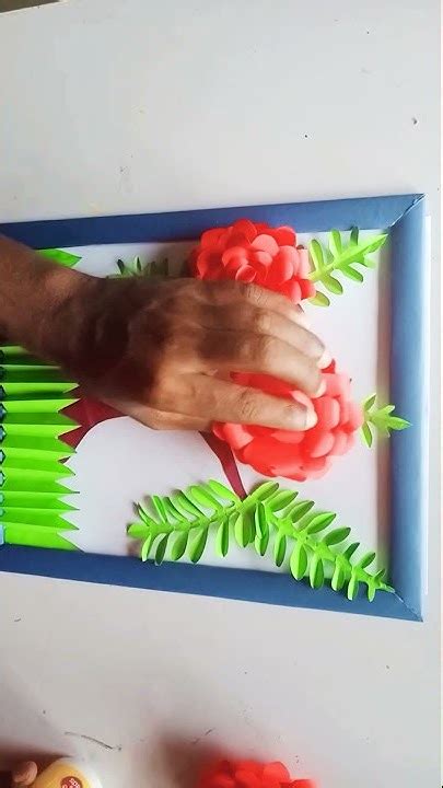 How To Make A Frame Design ලස්සනයිද බලන්න බිත්ති සැරසිලි A4