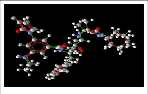 Superimposition Of The Native Ligand Found Within The Crystal Structure