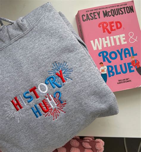 Red White And Royal Blue Hoodie Red White And Royal Blue Christmas