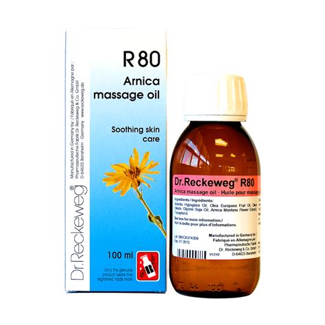 Arnica Massage Oil 100ml Naturapath Canada