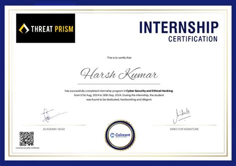 Cybersecurity Ethicalhacking Internship Cybersecurityskills Learningjourney Careergrowth