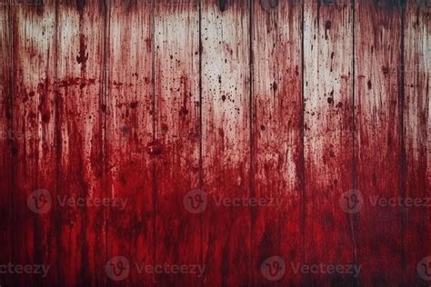Horror Wood Blood Stain Background Grunge Rough Wooden Plank Wallpaper