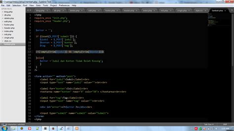 bagian trim pada php error forum coding indonesia