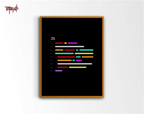 Js Vector Poster Programming Poster Coding Digital Prints Etsy