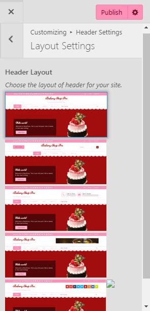 How To Configure Header Layout Settings Prosys Themes Documentations