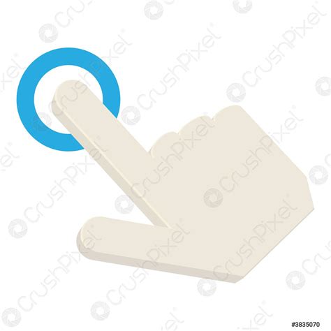Working Cursor Icon Cartoon Style Stock Vector 3835070 Crushpixel