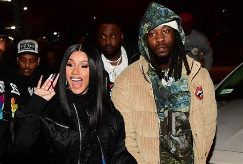 Cardi B Offset Spotted Kissing At Her Th Birthday Party Iheart