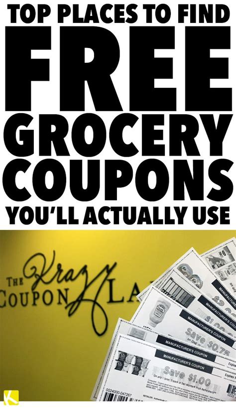 Printable Grocery Store Coupons Educational Printable Activities