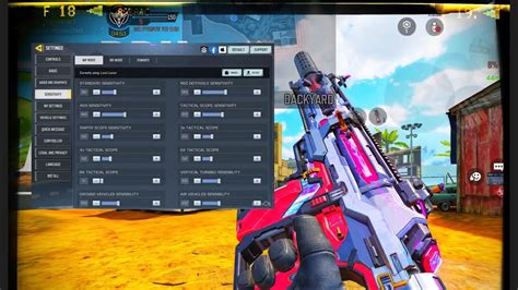The Best Codm Settings Sensitivity And HUD YouTube