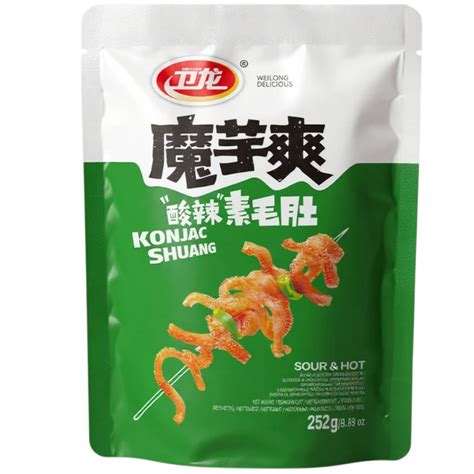 Weilong Konjac Shuang Snack Sour And Hot 252g Asia Yummy
