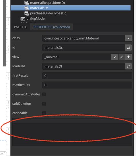 adding a new data container doesn t generate query cuba platform