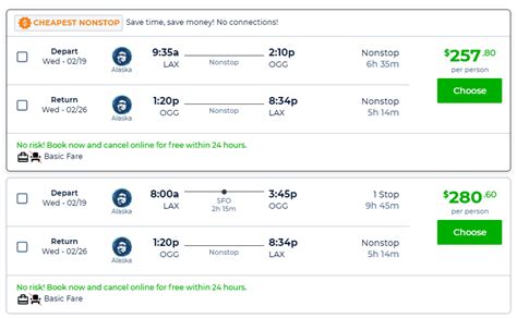 Nonstop Flights Los Angeles To From Maui Kahului Hawaii 258 293 R T