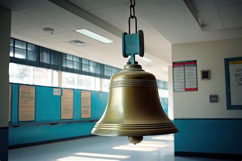 Campana De La Escuela Transformada Foto Premium