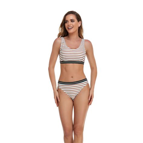 Womens 2 Piece Sports Bikini Set L Sports Swimwear