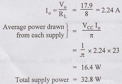 Important Solved Problems Of Power Amplifiers And DC DC Converters Anna University Solved Problems