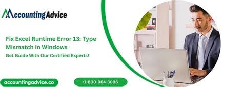 Fix Excel Runtime Error 13 Type Mismatch In Windows Os