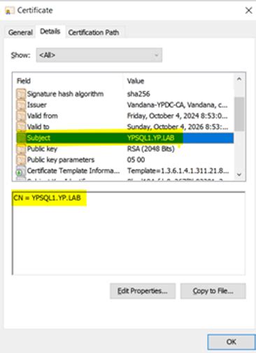 Unable To See Empty Ssl Certificate To Apply On Sql Server Configuration Manager Microsoft