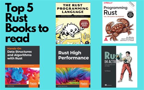 Top 5 Rust Books 2025