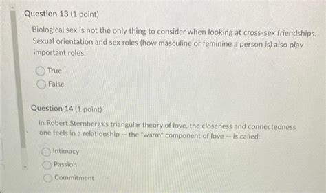 Biological Sex Is Not The Only Thing To Consider When