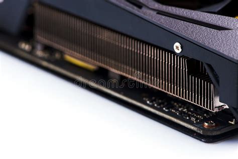Video Card Close Up Computer Graphics Card Video Card Cooling Stock Photo Image Of Computer