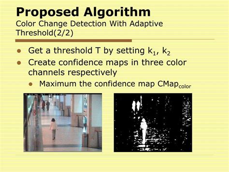 Ppt Robust Object Segmentation Using Adaptive Thresholding Powerpoint Presentation Id6070321