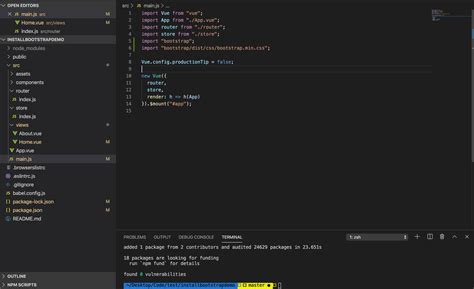 Vue 安裝Bootstrap 甚麼都略懂 就是不懂 點部落