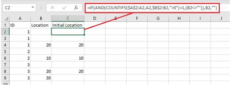 microsoft excel trying to return first non blank cell relative to row