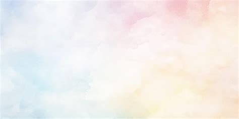 부드러운 다채로운 수채화 디자인 배경 텍스처 프리미엄 벡터