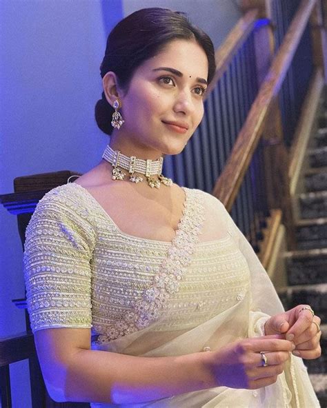 Beautiful Ruhani Sharma In Saree