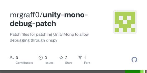 GitHub Mrgraff0 Unity Mono Debug Patch Patch Files For Patching