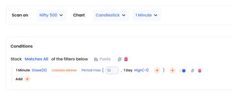 10 Day High Breakout Streak Backtesting Trading Qanda By Zerodha