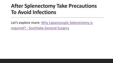 Ppt Why Laparoscopic Splenectomy Is Required Powerpoint Presentation Id 11997720
