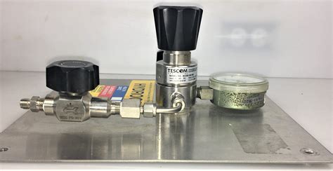 Used Tescom 44 2262 242 010 Pressure Reducing Regulator Panel For Sale At Chemistry Rg Consultant