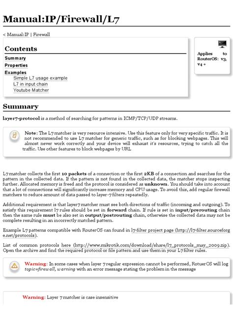 manual ip firewall l7 mikrotik wiki download free pdf