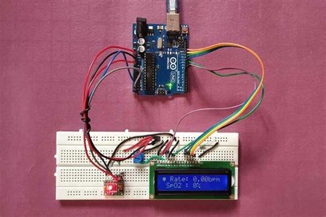 diy heart rate monitoring using max30100 sensor