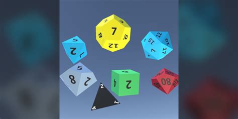 Roll Play 3d Dice Roller Webgl By Burlin Games