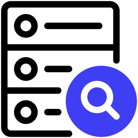 Data Searching Generic Mixed Icon