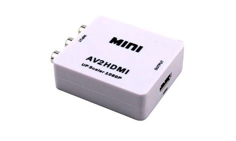 AV To HDMI Converter Hub Computers