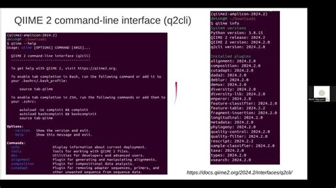 Mgma 162 Introduction To Qiime 2 And Basic Data Processing In Qiime 2 Youtube