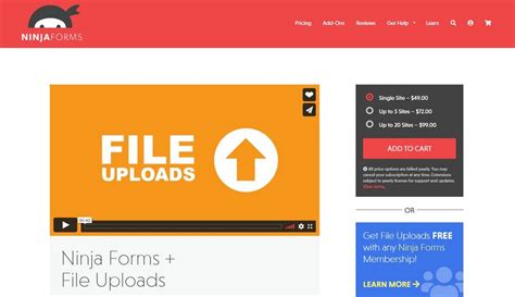 File Uploads Allow Users To Upload Files In Your Forms Ninja Forms
