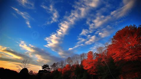 일출 가을 구름 아이폰 아름다운 하늘 144 가을 하늘 배경 일러스트 및 사진 무료 다운로드 Pngtree